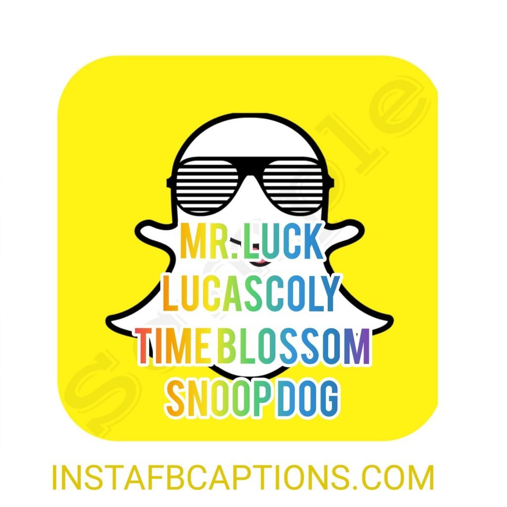 750+ Best SNAPCHAT NAME IDEAS for Guys & Girls 2024 - InstaFbCaptions ...