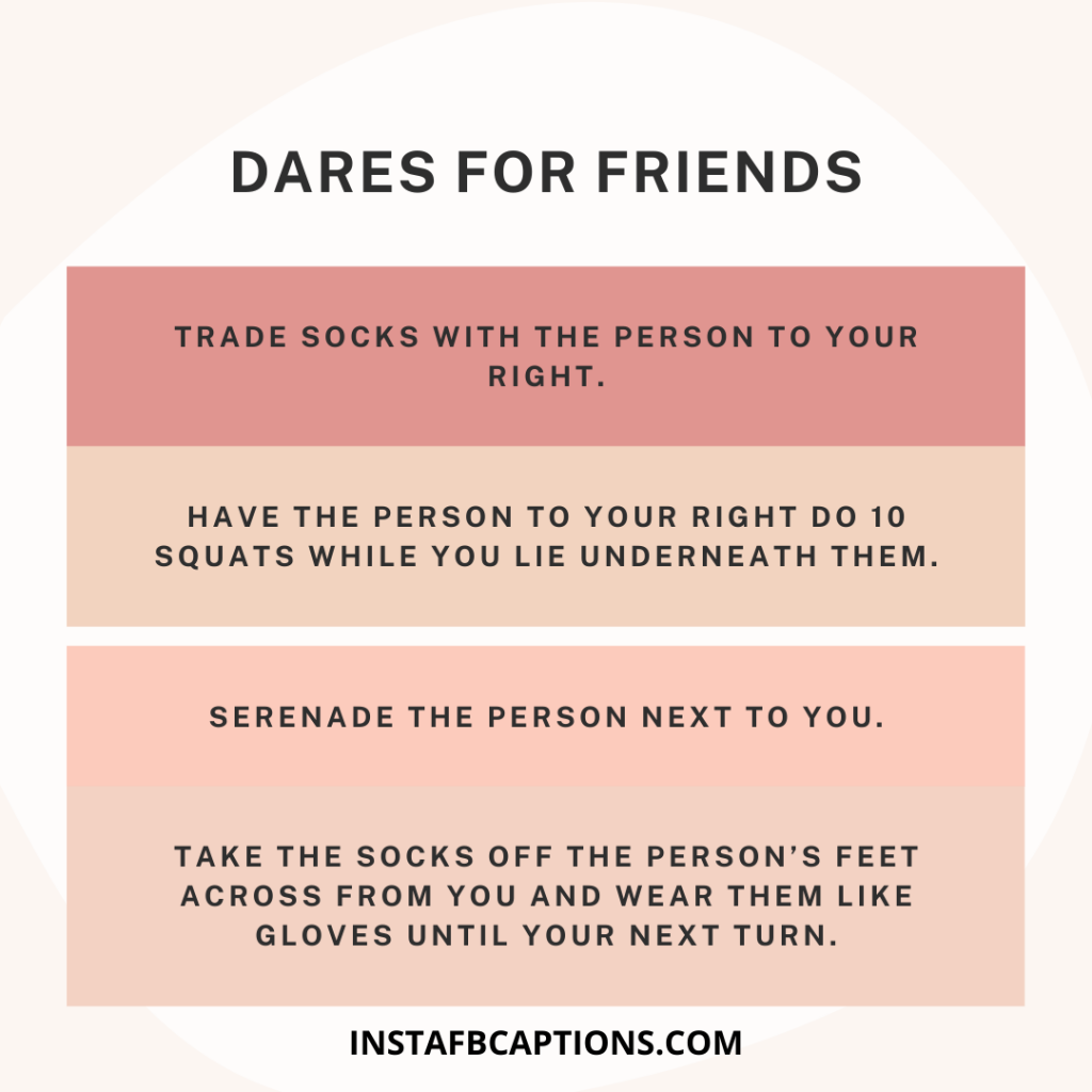 [New Ideas] 1000+ Best Dares for Truth Dare Game 2024 - InstaFbCaptions ...