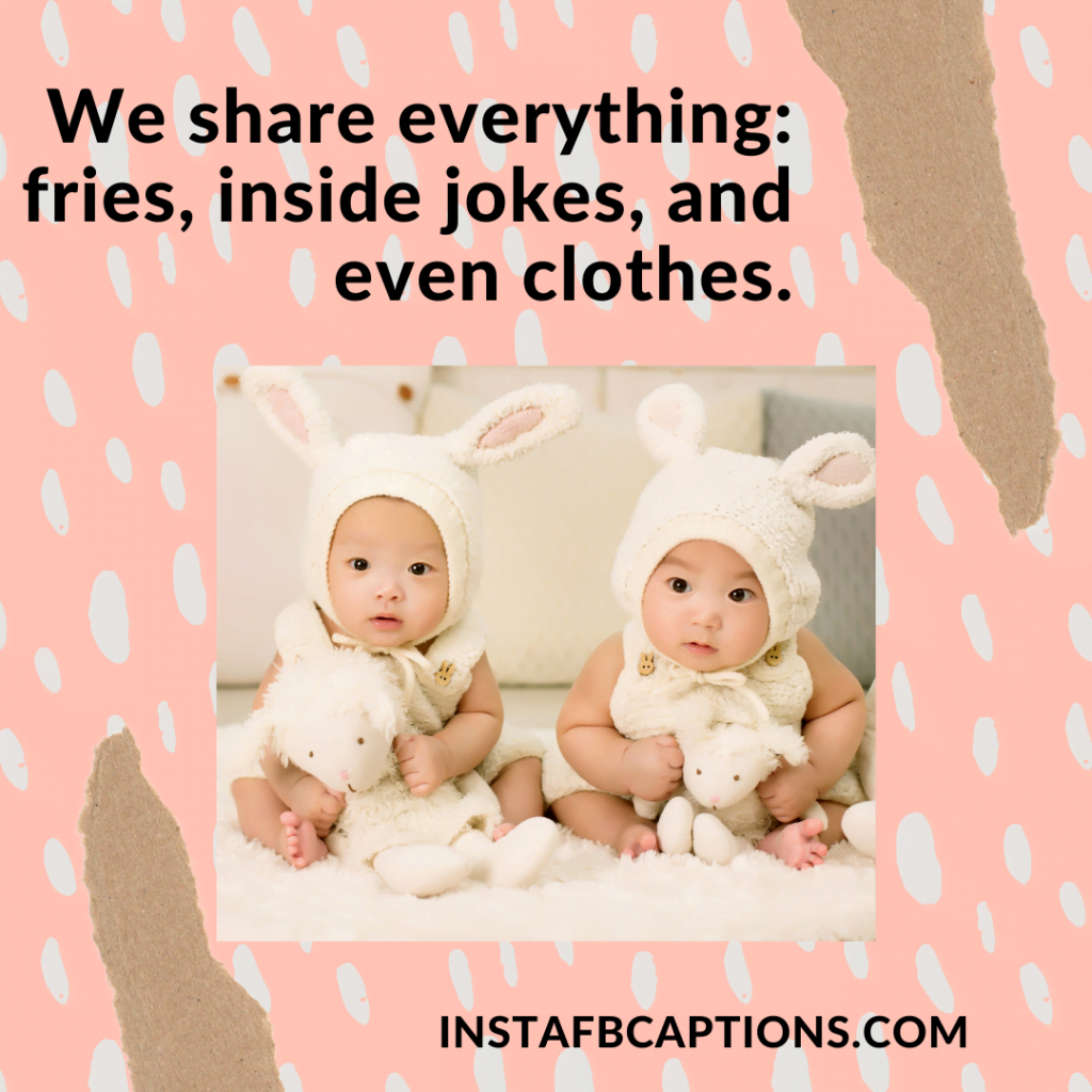 100+ Twinning Captions for Twin Sisters & Brothers - InstaFbCaptions ...