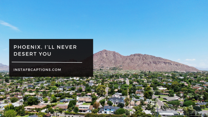 Phoenix Instagram Captions for Arizona Pictures in 2024