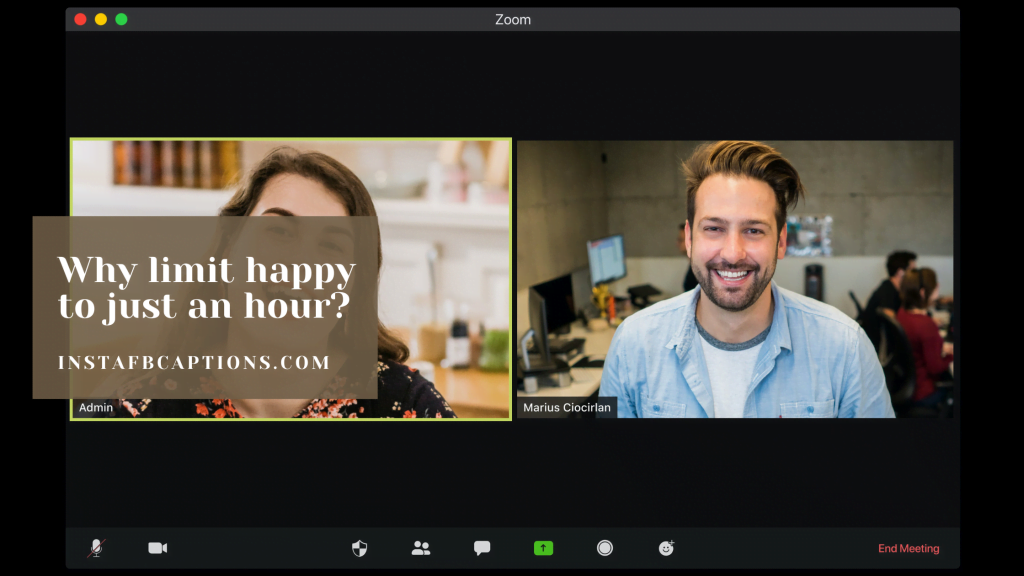 99 Instagram Captions for Zoom Meeting & Google Meets in 2024 ...