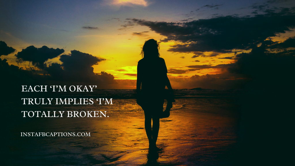 ALONE Captions & Quotes For Instagram In 2024 - InstaFbCaptions | Best ...