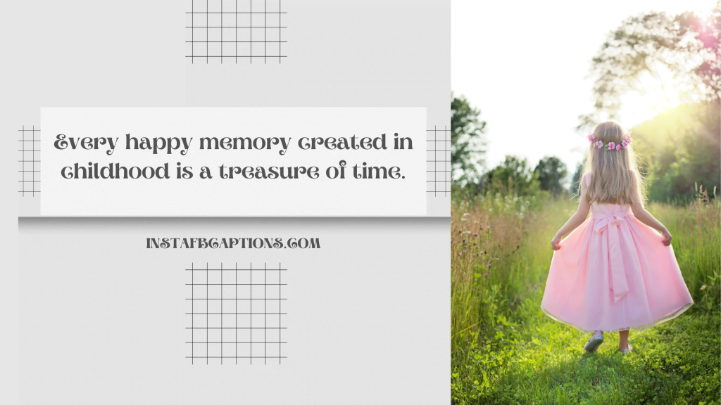 94 Childhood Memories Instagram Quotes Captions in 2024 ...