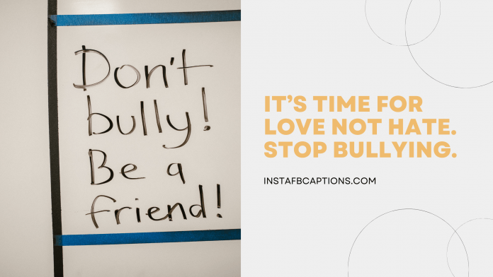 [New] Anti Bullying Captions for Instagram in 2024 - InstaFbCaptions ...